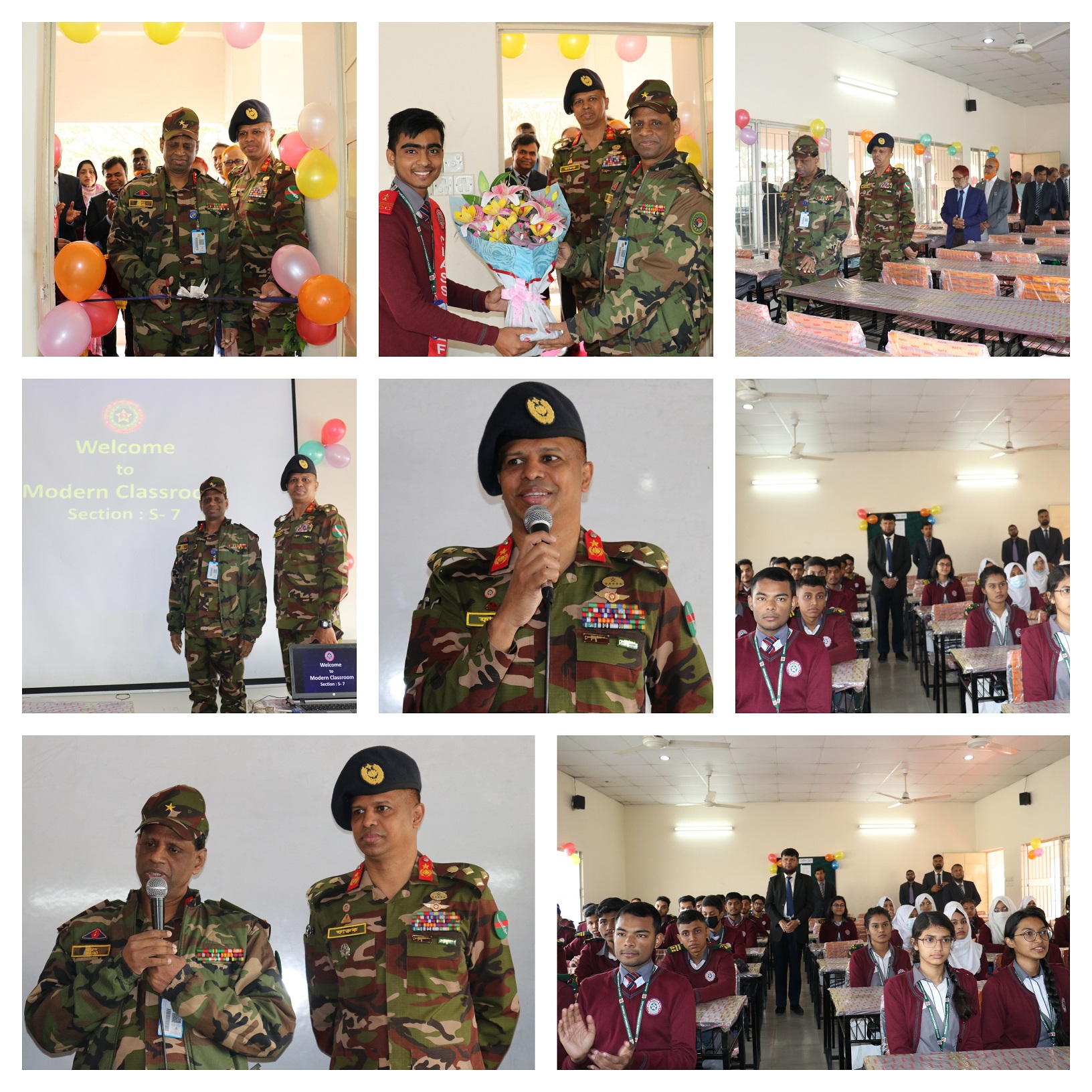 The Chairman of Adamjee Cantonment College Governing Body and the ...