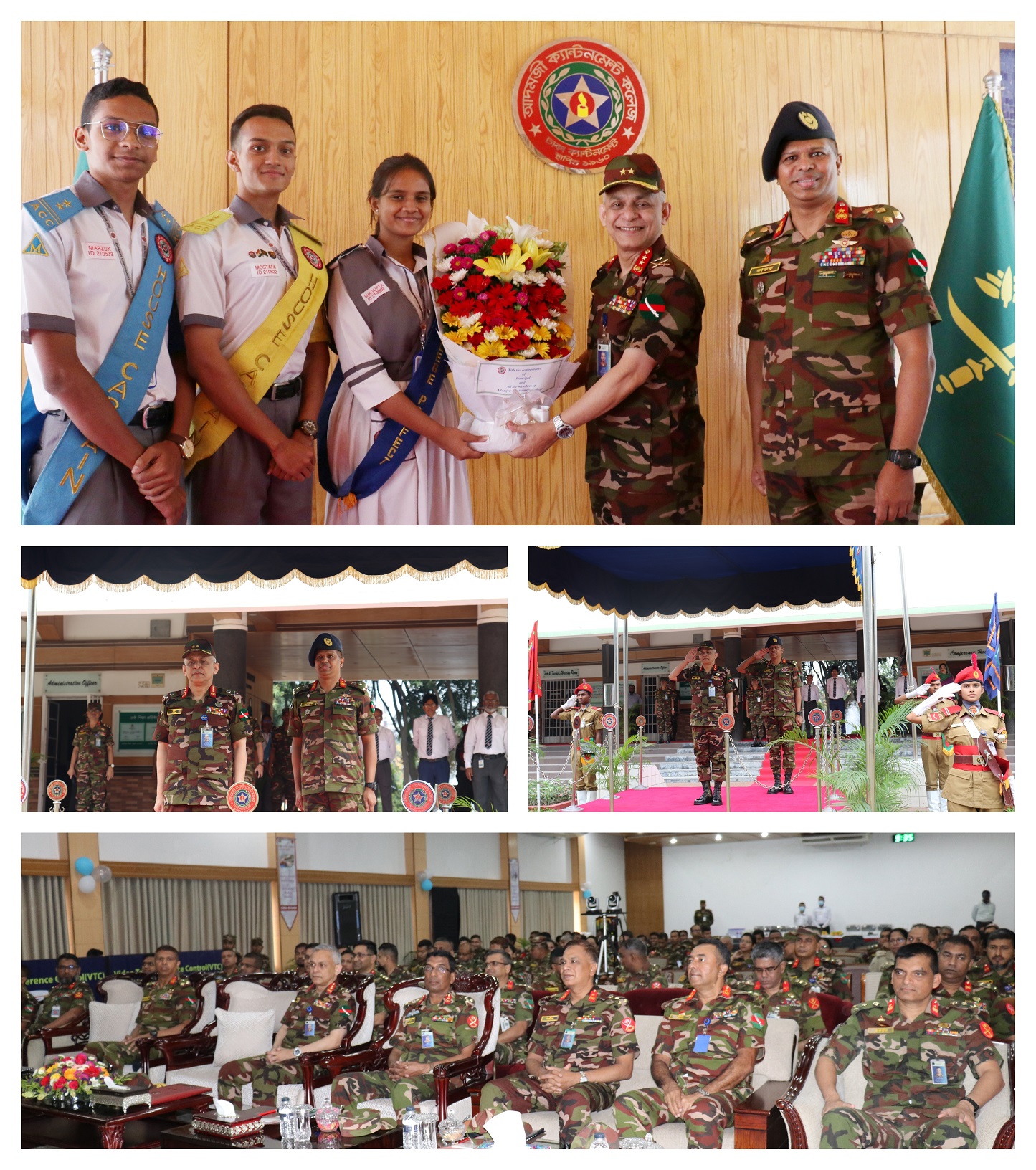 A conference on ‘ Formation Level Study Period -Officers’ was held in the college auditorium ...